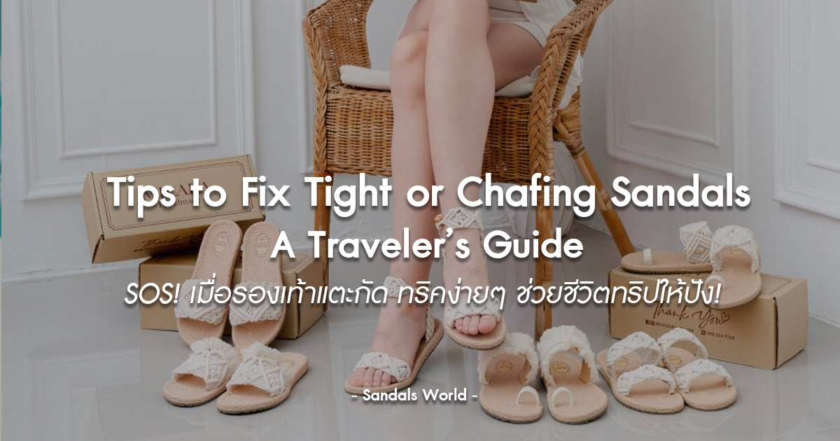 Tips to Fix Tight or Chafing Sandals a Traveler’s Guide